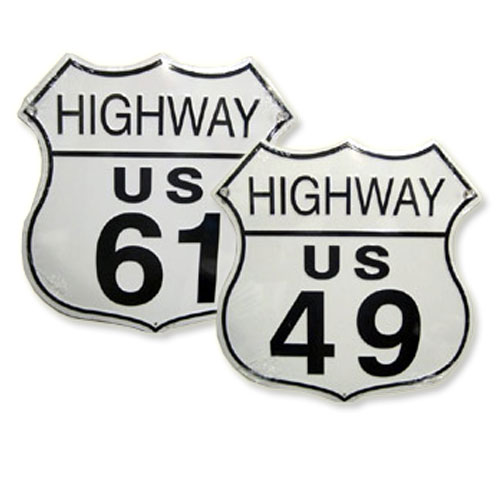 Delta Blues Museum - Shopping Cart - Crossroads Signs - Highway 61 & 49