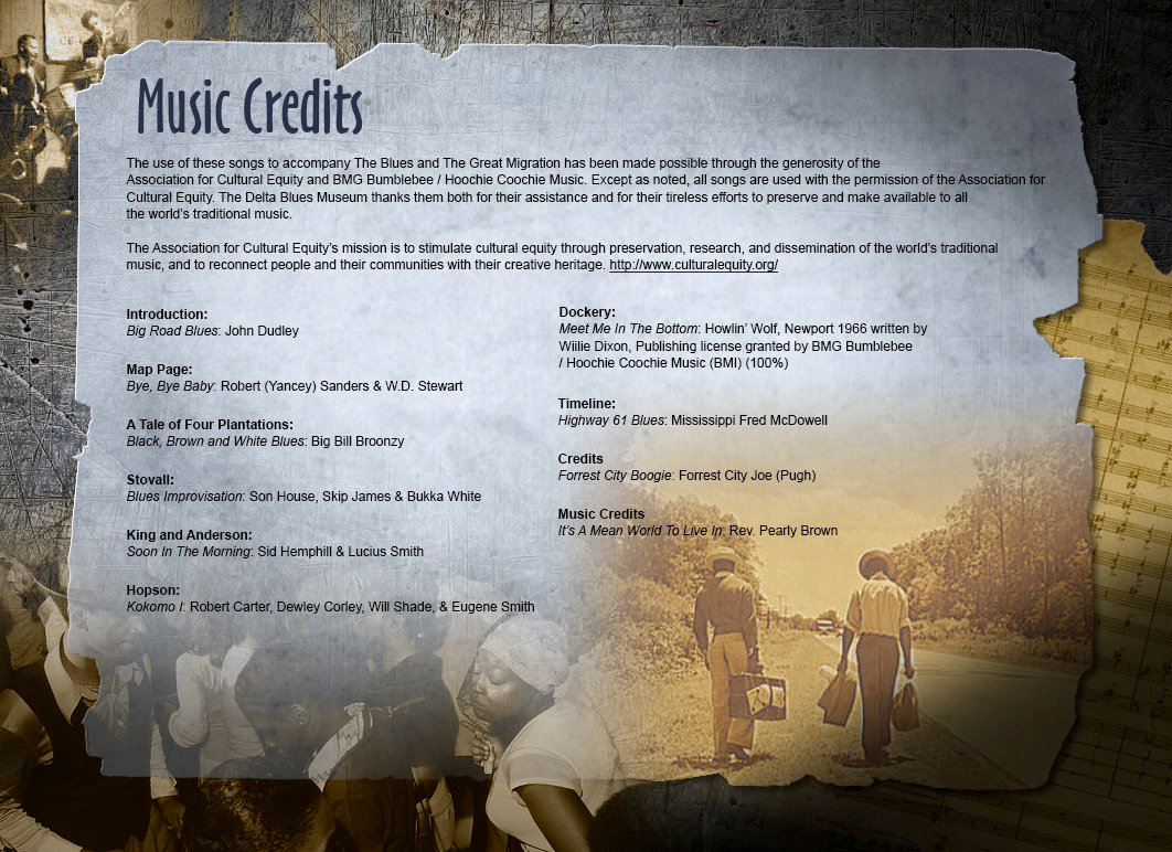 The Blues and the Great Migration - Explore & Learn - Delta Blues ...