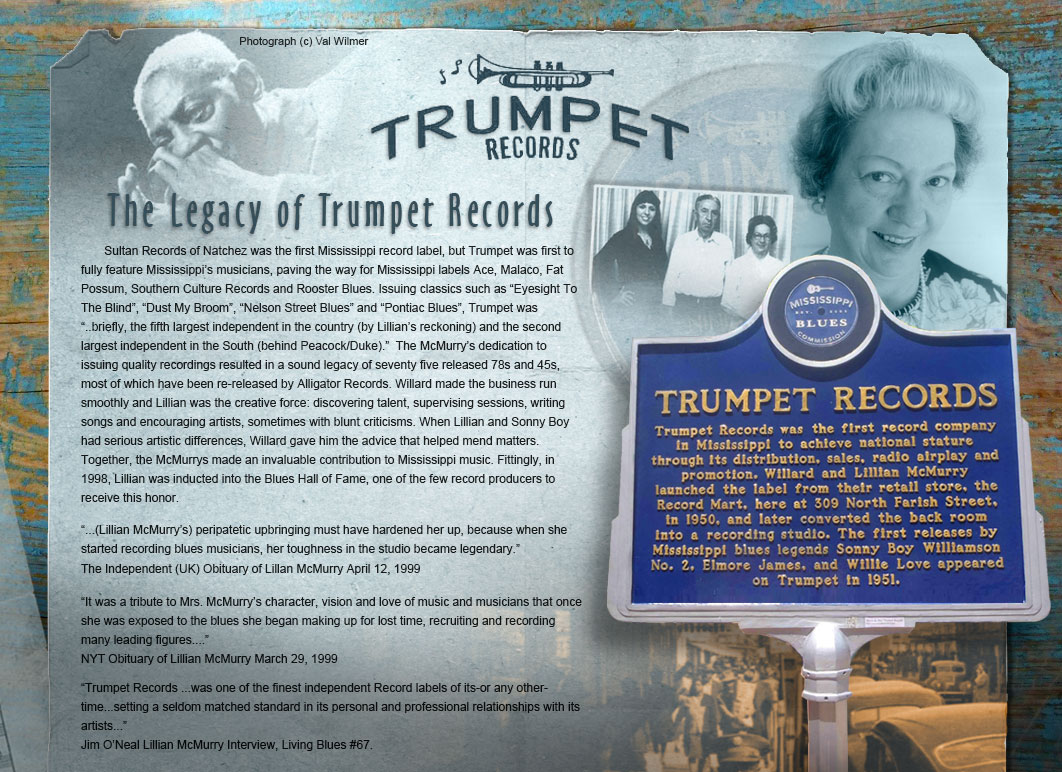 Trumpet Records - Explore & Learn - Delta Blues Museum, Clarksdale MS